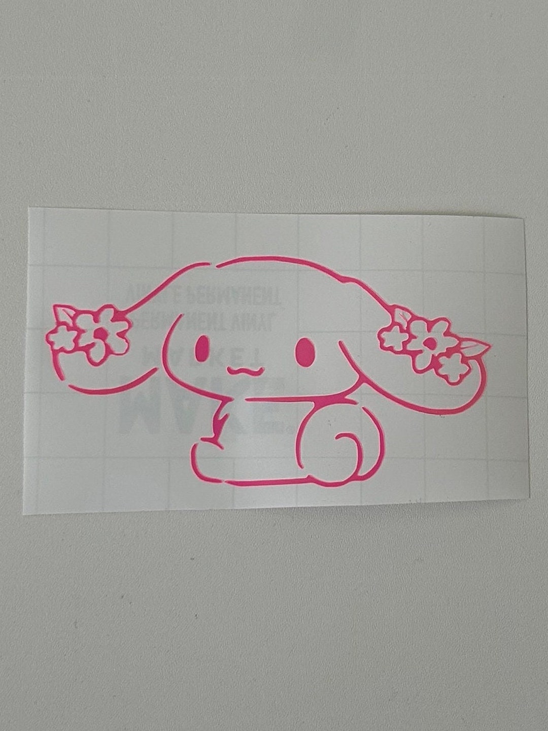 Free Shipping Cinnamon Roll Decal Girl Fun Cute Decal Car Window Mirror ...