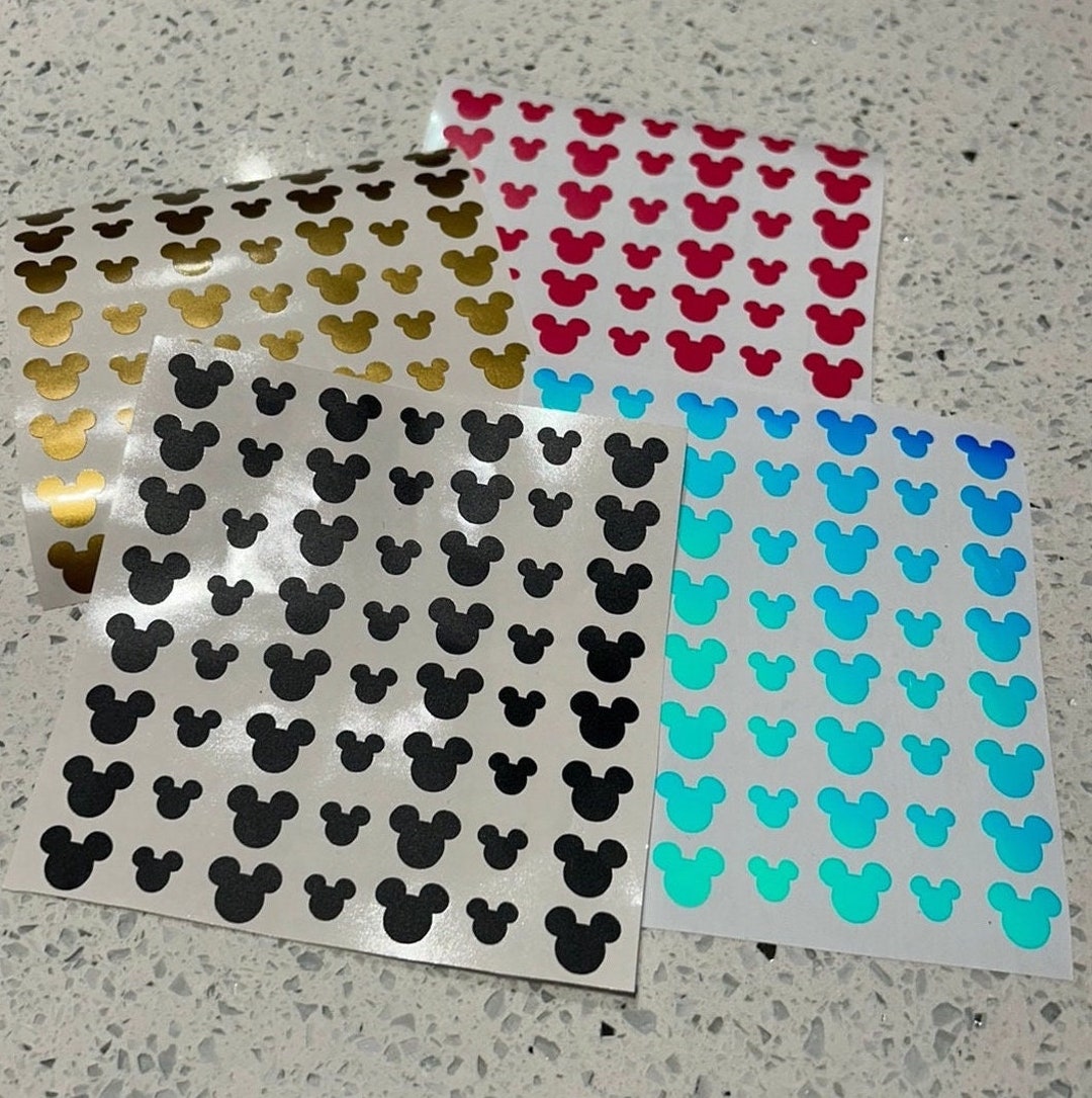 Free Shipping Mickey Mouse Vinyl Decal Sticker Sheets Vinyl Decal ...