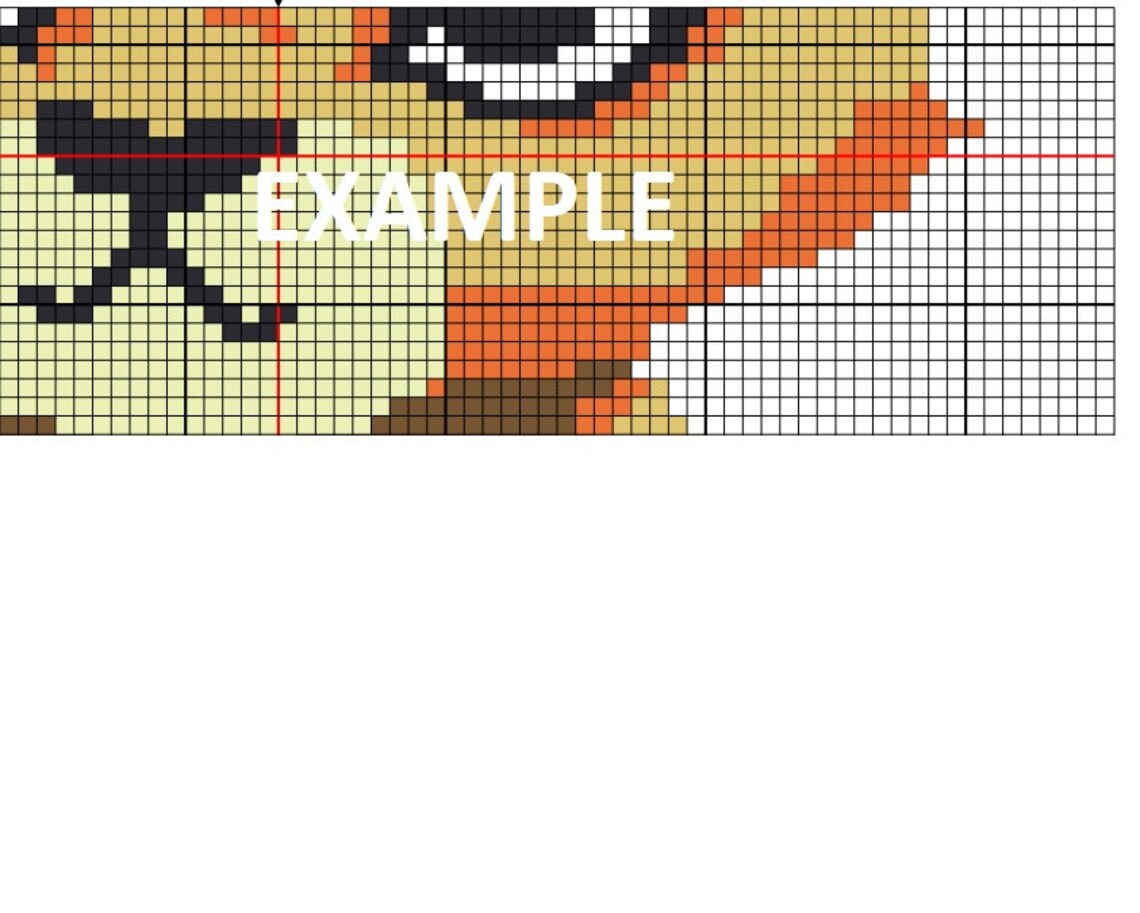 Crochet Pattern Graph for Graphgan Baby Lion - Etsy