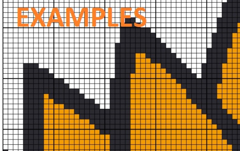 Crochet Pattern Graph for Graphgan Sunflower - Etsy