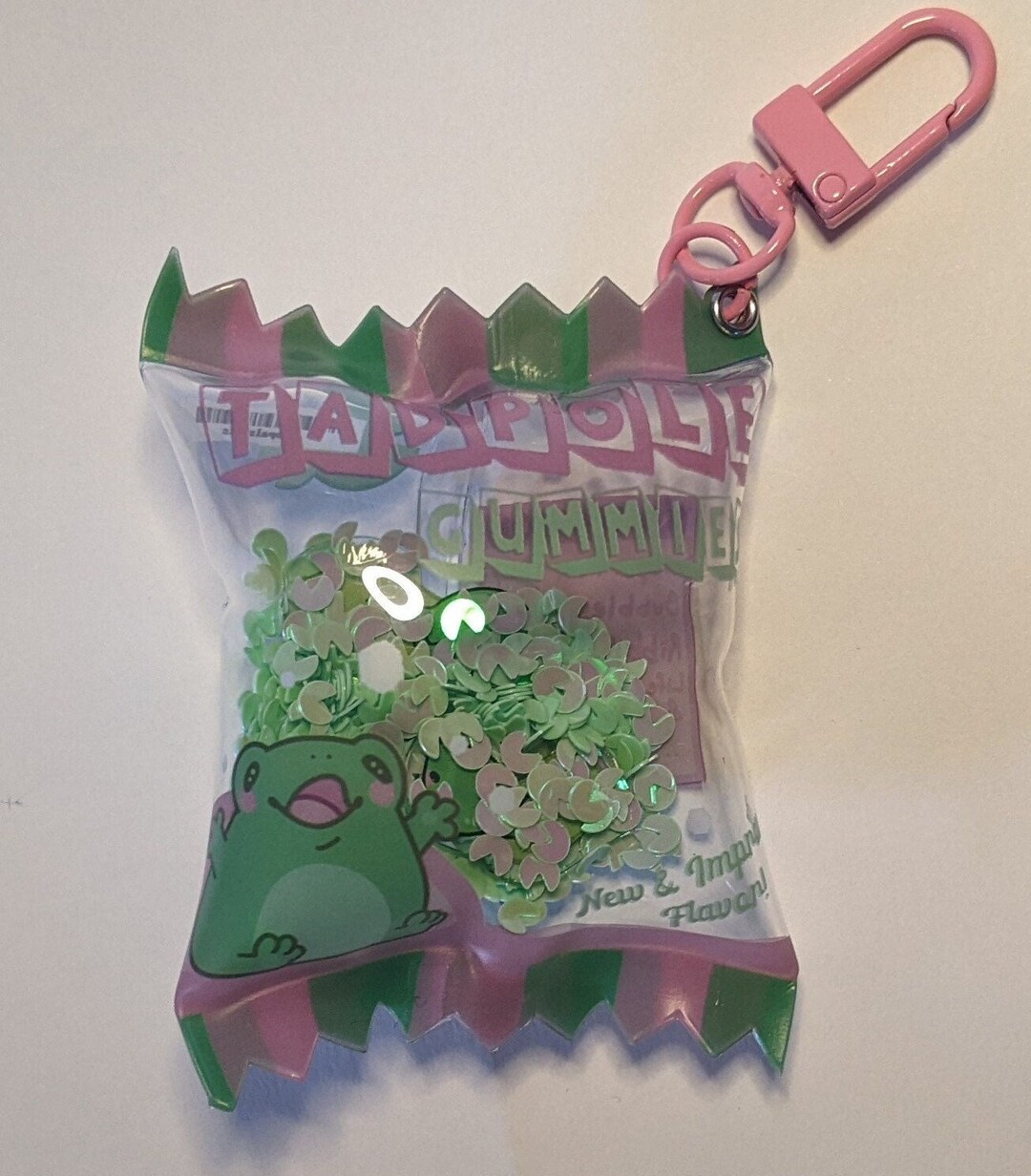 Tadpole Frog Candy Bag Shaker Keychain Kawaii Cute Gummy - Etsy