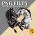 40 Raging Stallions Clipart Pack INSTANT DOWNLOAD 40 Powerful Stallion ...