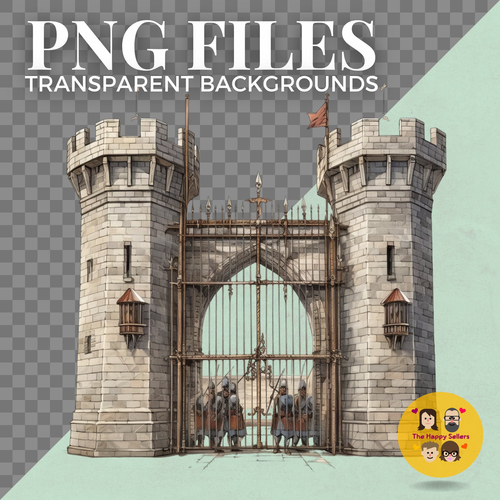 30 Medieval Life #2 Clipart Pack INSTANT DOWNLOAD 30 Medieval Life ...