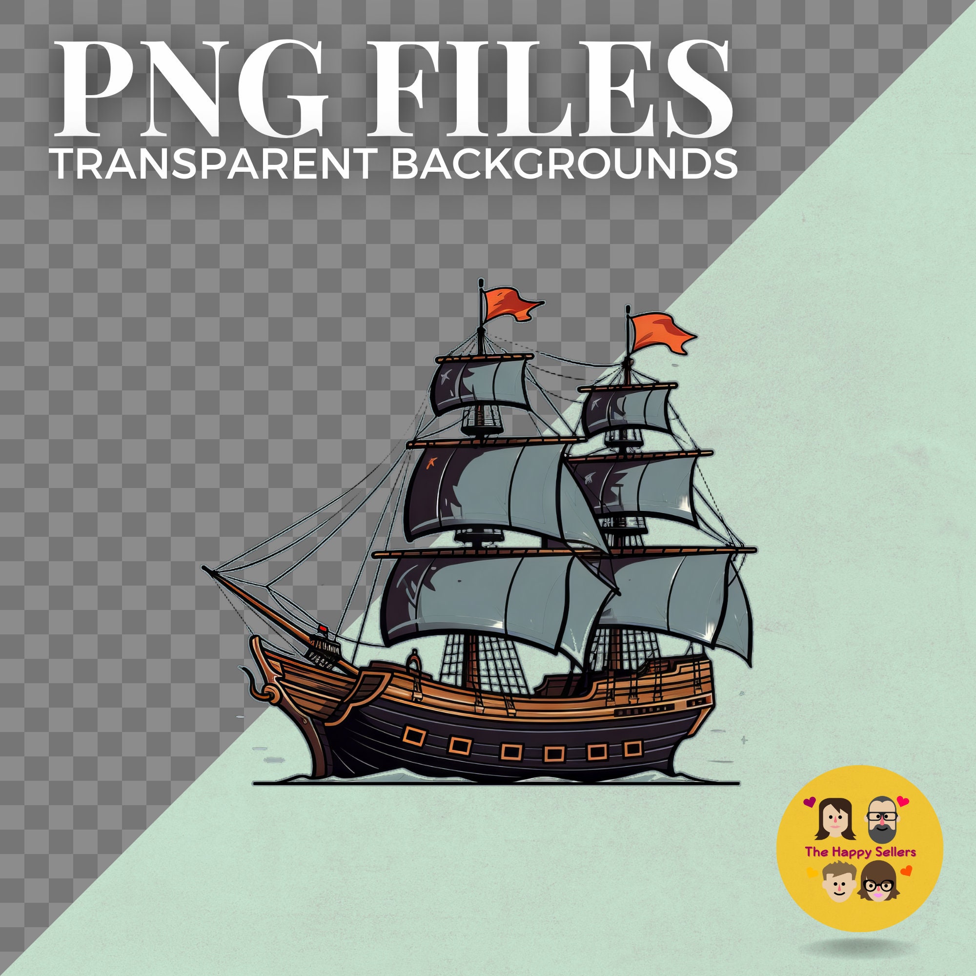 20 Cartoon Boats Clipart Pack INSTANT DOWNLOAD 20 Colorful Cartoon Boat ...