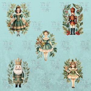 20 the Nutcracker Christmas Clipart Pack INSTANT DOWNLOAD 20 Nutcracker ...