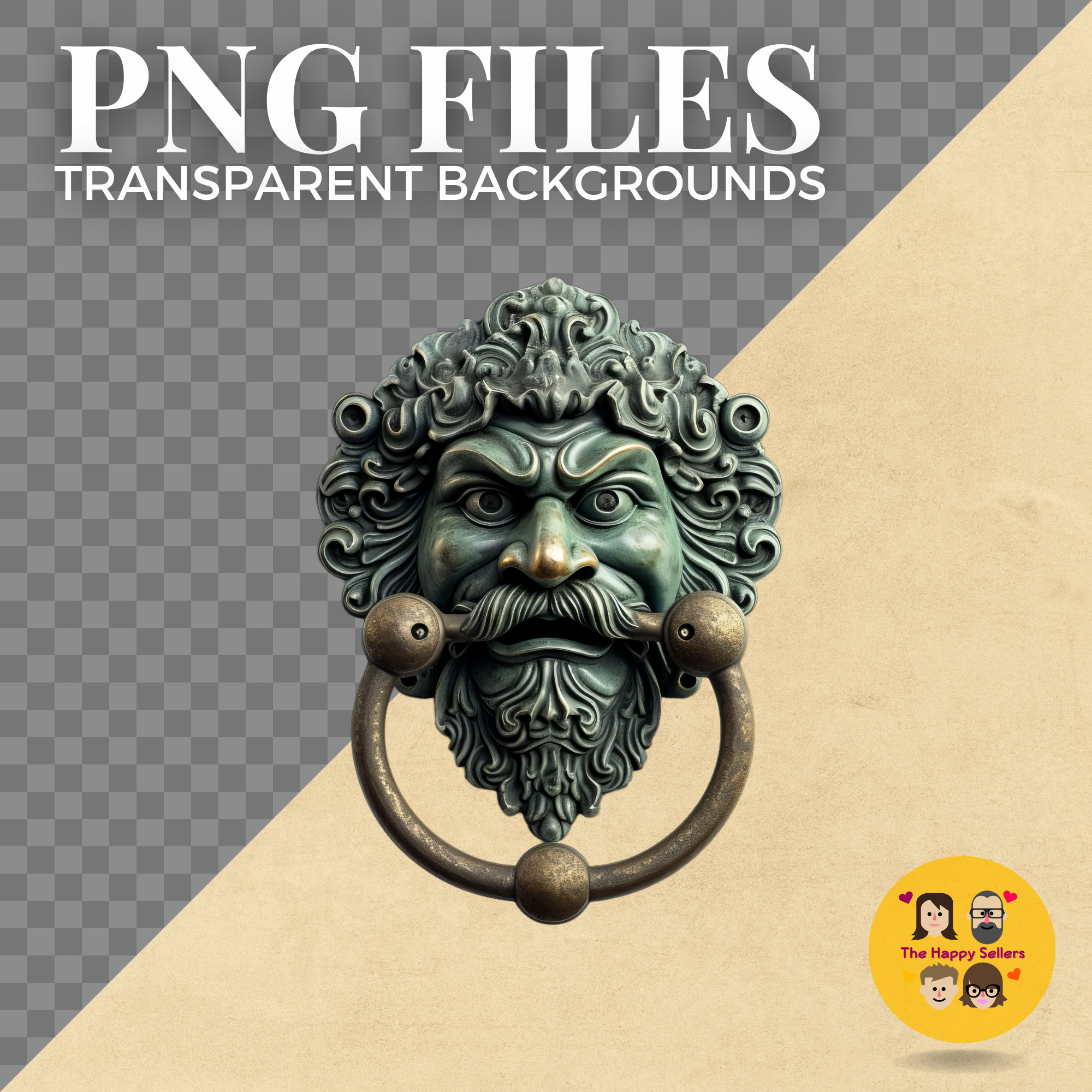 10 Door Knockers Clipart Pack INSTANT DOWNLOAD 10 Intricate Door ...