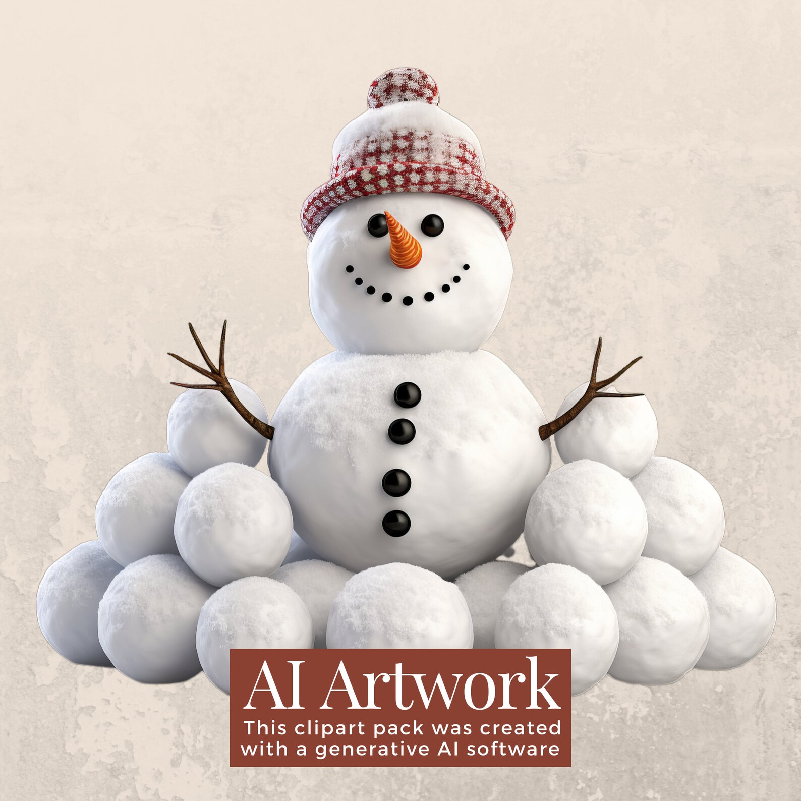 20 Cute Snowmen Clipart Pack INSTANT DOWNLOAD 20 Adorable Snowman ...