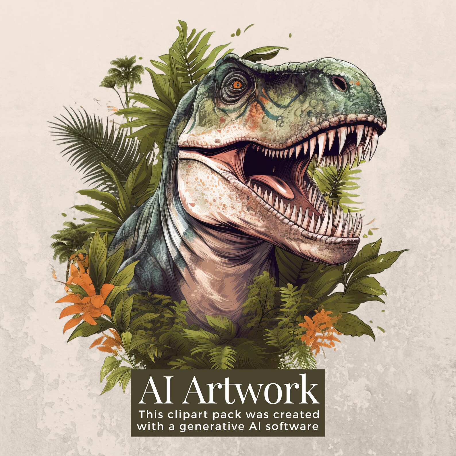20 Realistic Dinosaurs Clipart Pack INSTANT DOWNLOAD 20 Realistic ...
