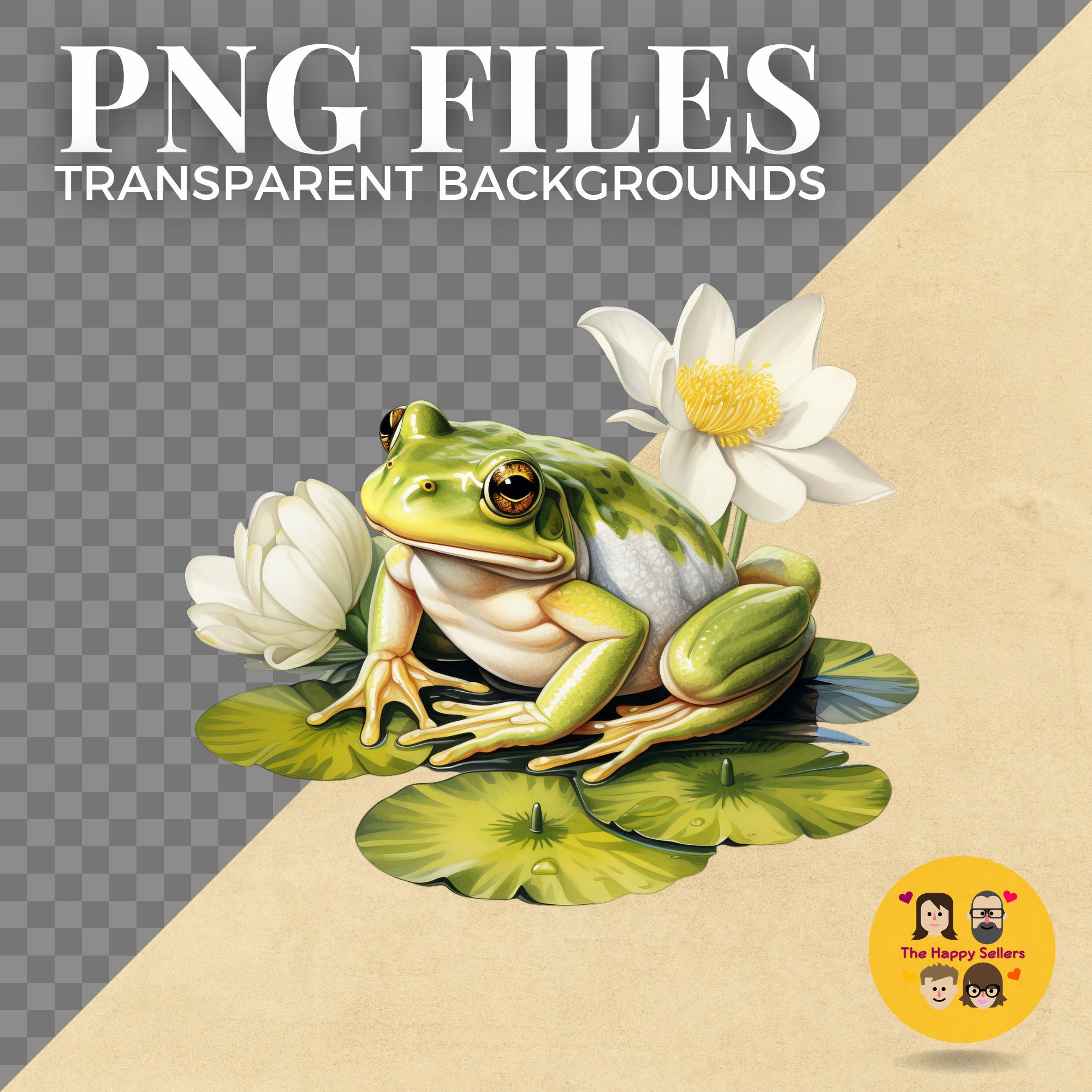 30 Amphibians and Reptiles Clipart Pack INSTANT DOWNLOAD, PNG ...