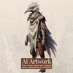 210 Fantasy RPG Desert Characters Clipart Mega Bundle - Instant ...