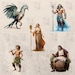 20 Greek Mythology Clipart Pack INSTANT DOWNLOAD 20 Greek Gods ...