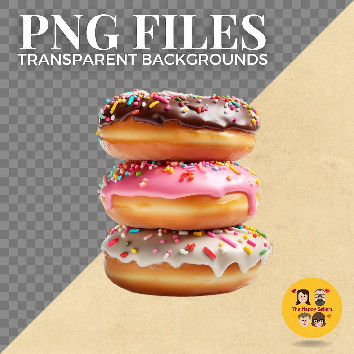 40 Realistic Donuts Clipart Pack INSTANT DOWNLOAD 40 Donut ...