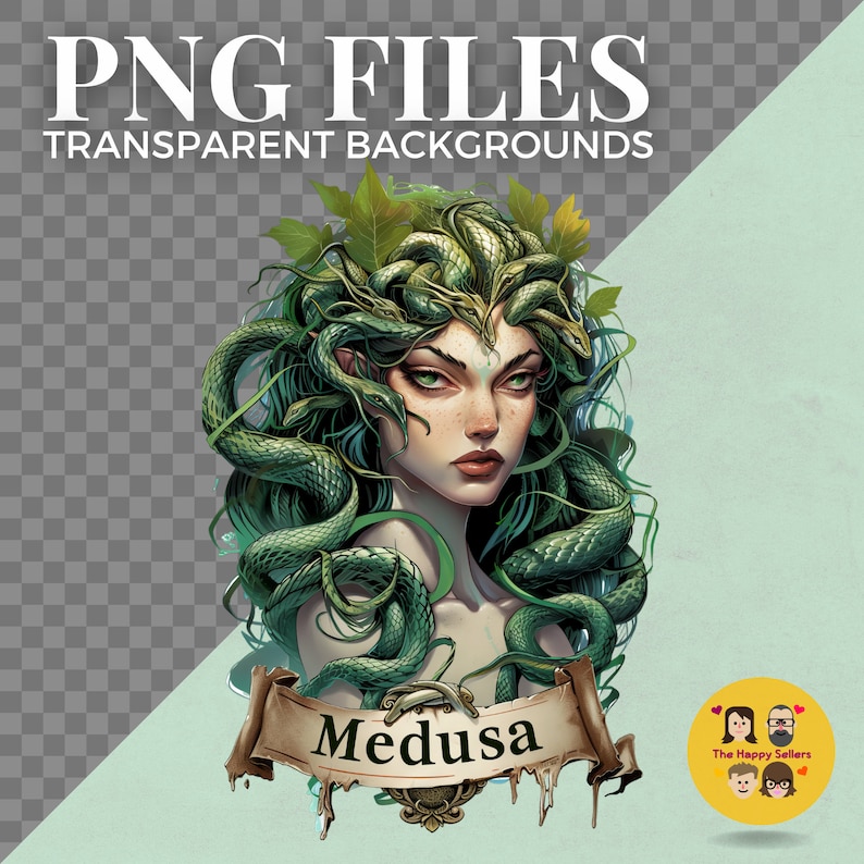 50 Greek Mythology Clipart Pack INSTANT DOWNLOAD Mythical Gods and ...