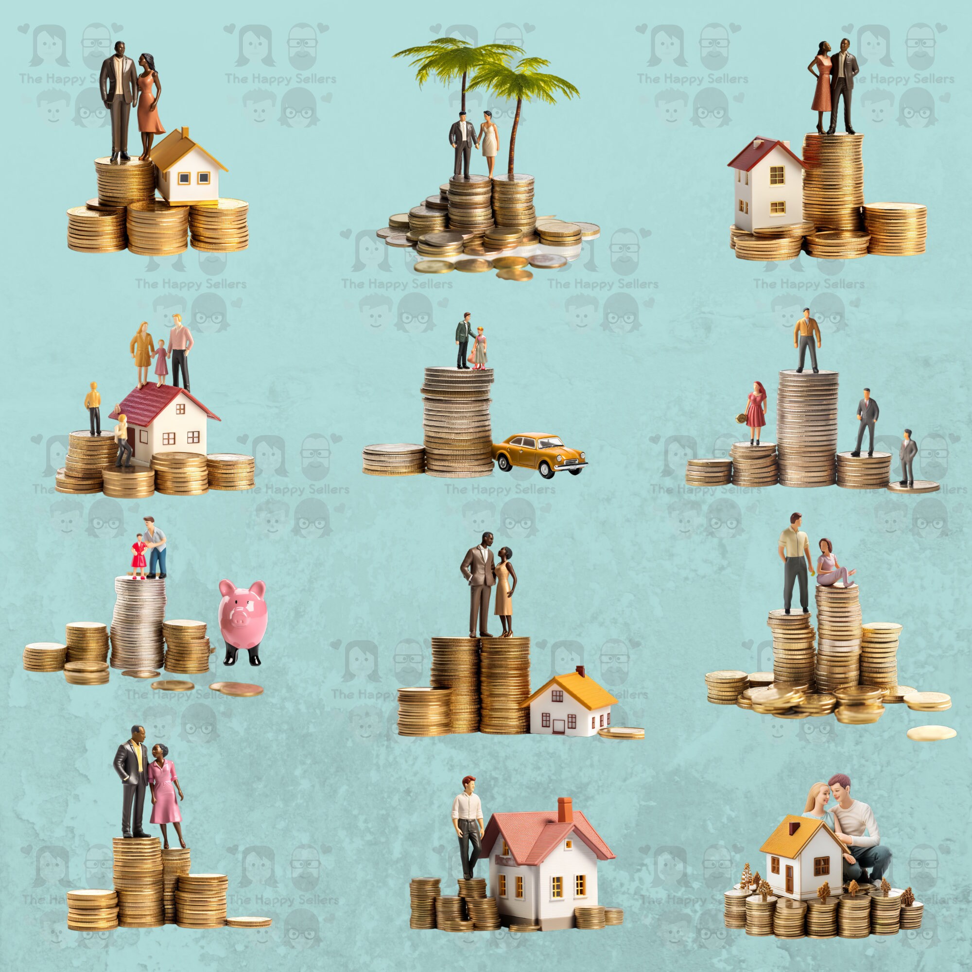 35 Budget and Saving Graphics Clipart Pack INSTANT DOWNLOAD 35 ...