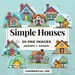 20 Simple Houses Clipart Pack INSTANT DOWNLOAD 20 Charming House ...