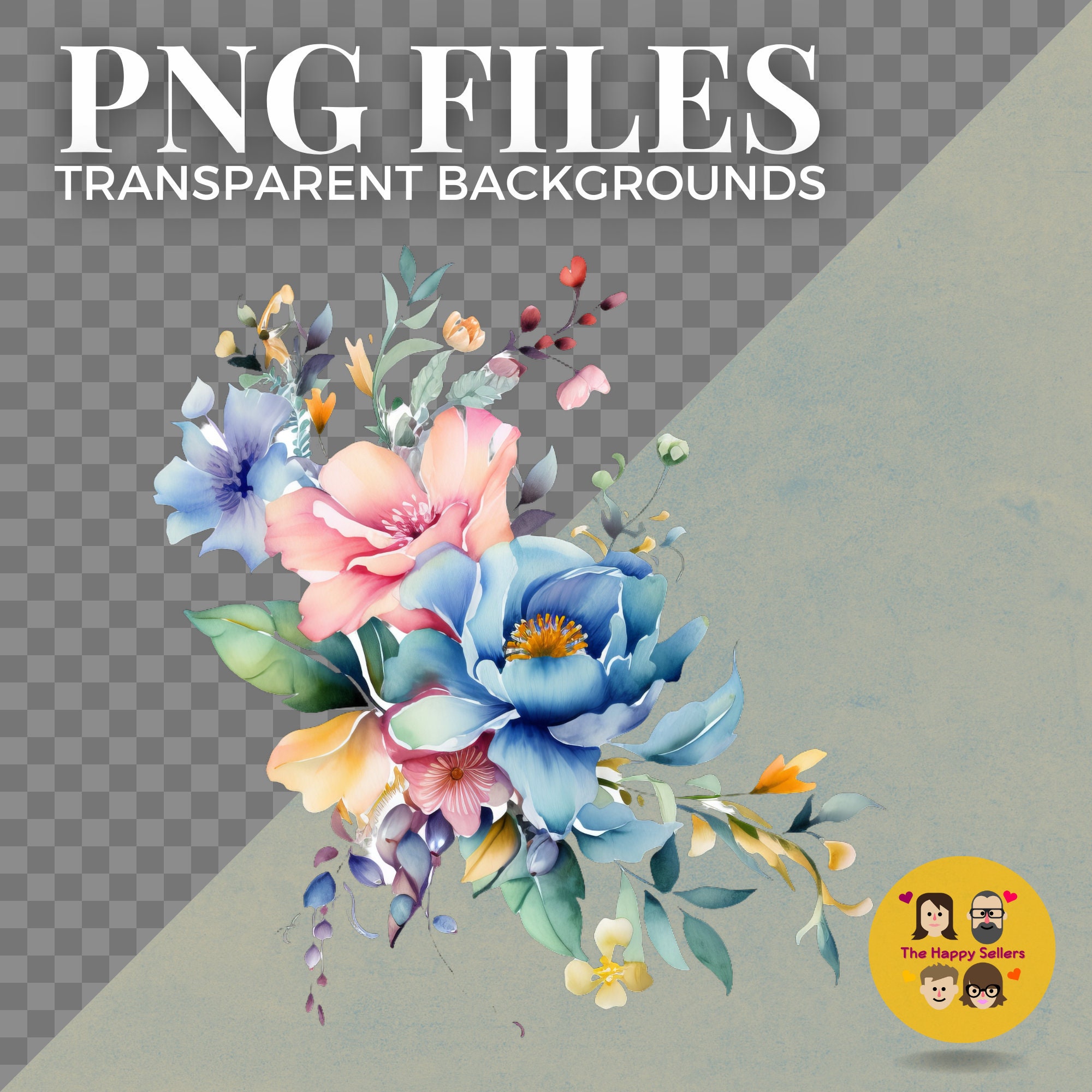 20 Flowery Corner Designs Clipart Pack INSTANT DOWNLOAD 20 Floral ...