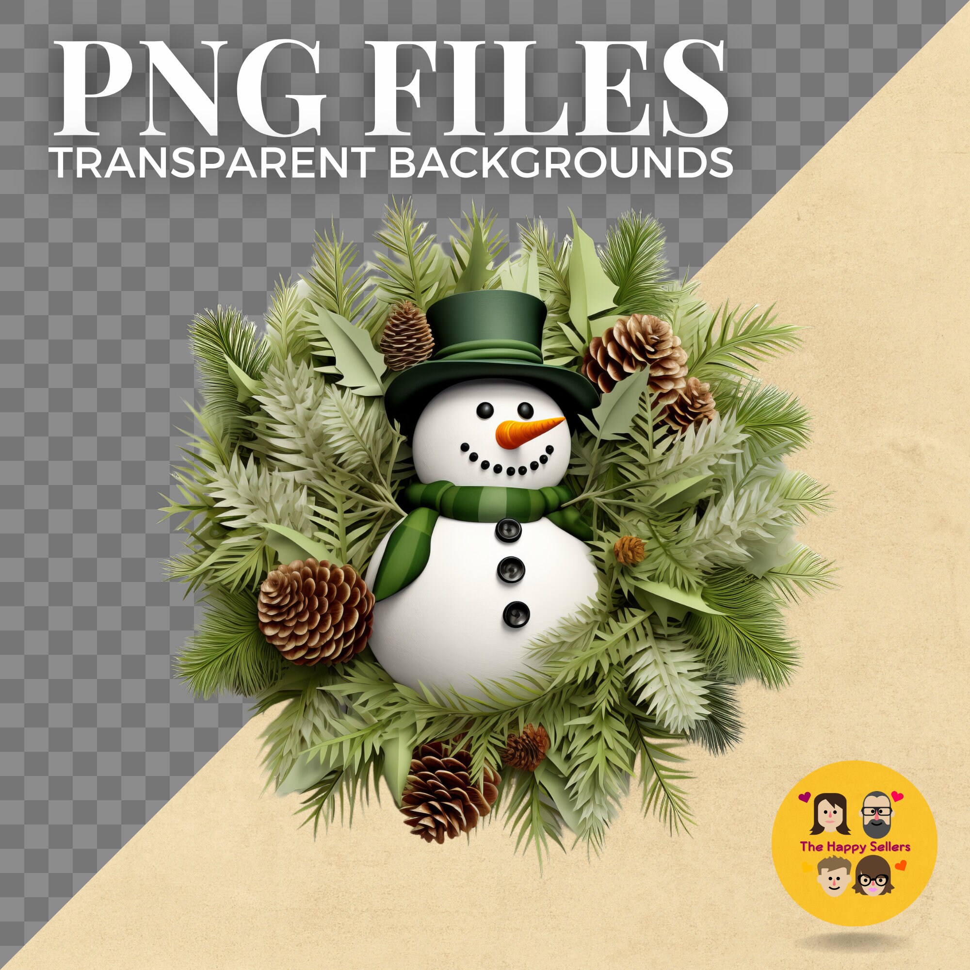 20 Cute Snowmen Clipart Pack INSTANT DOWNLOAD 20 Adorable Snowman ...