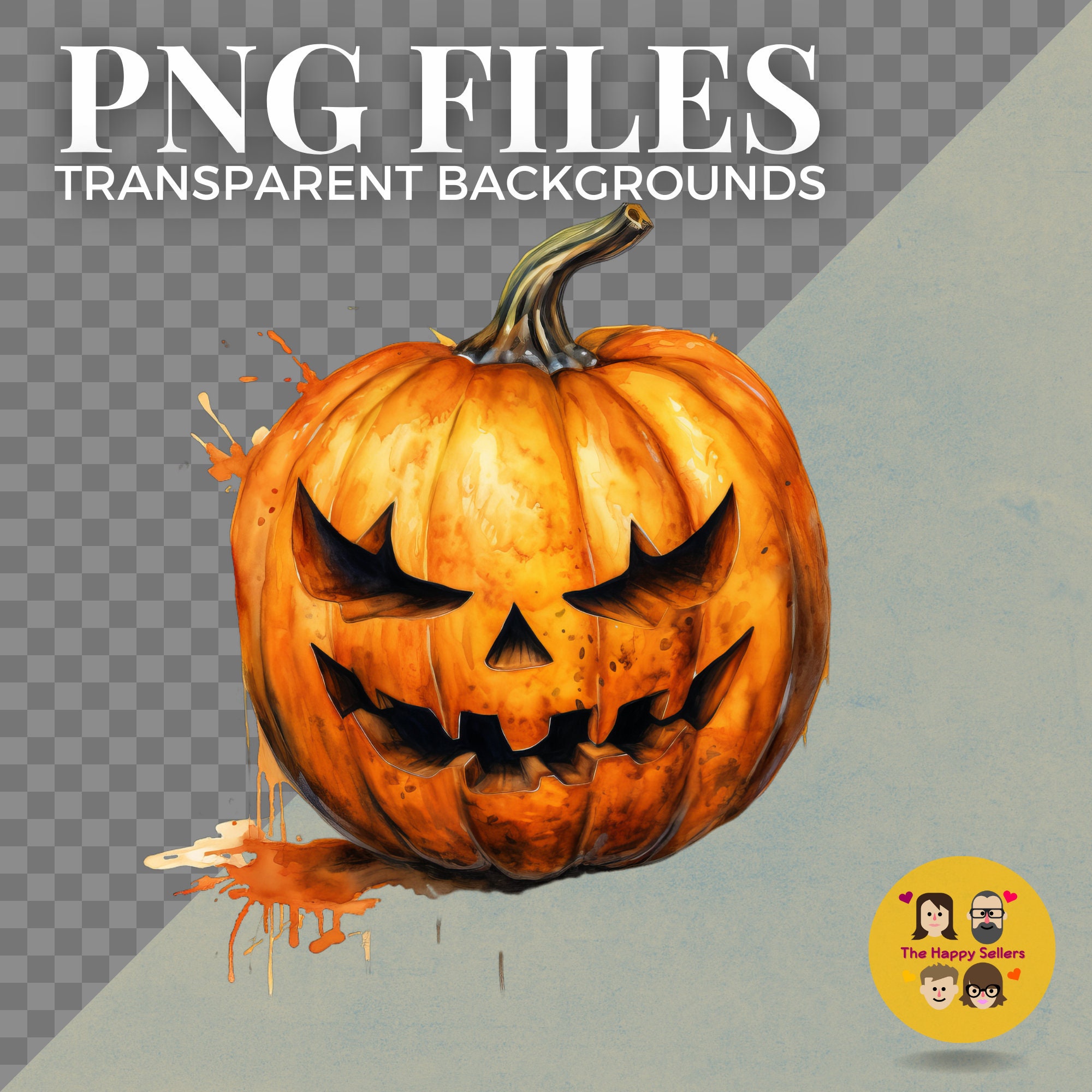 10 Spooky Halloween Clipart Pack INSTANT DOWNLOAD 10 Halloween - Etsy