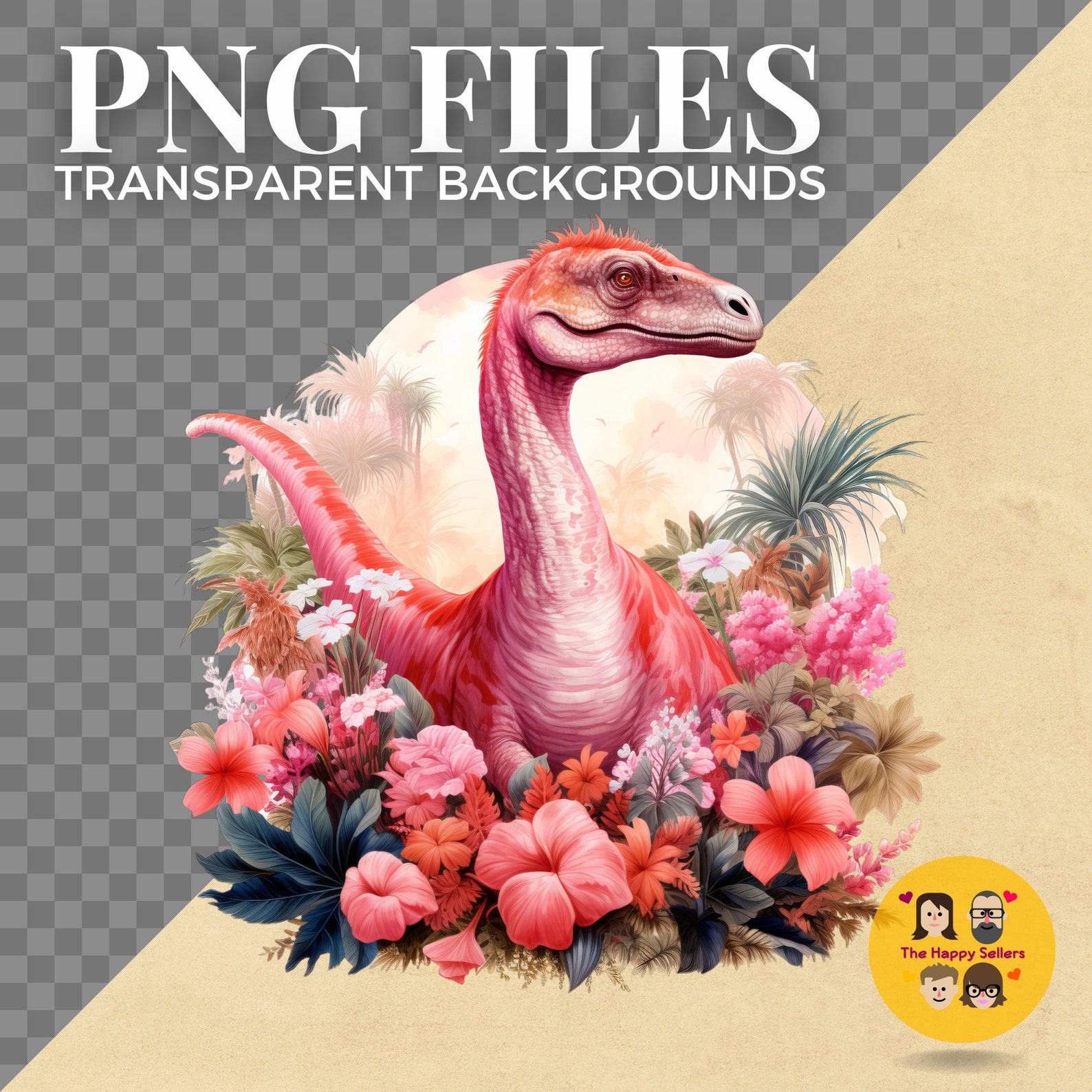 20 Pink Dinosaurs Clipart Pack INSTANT DOWNLOAD 20 Adorable - Etsy