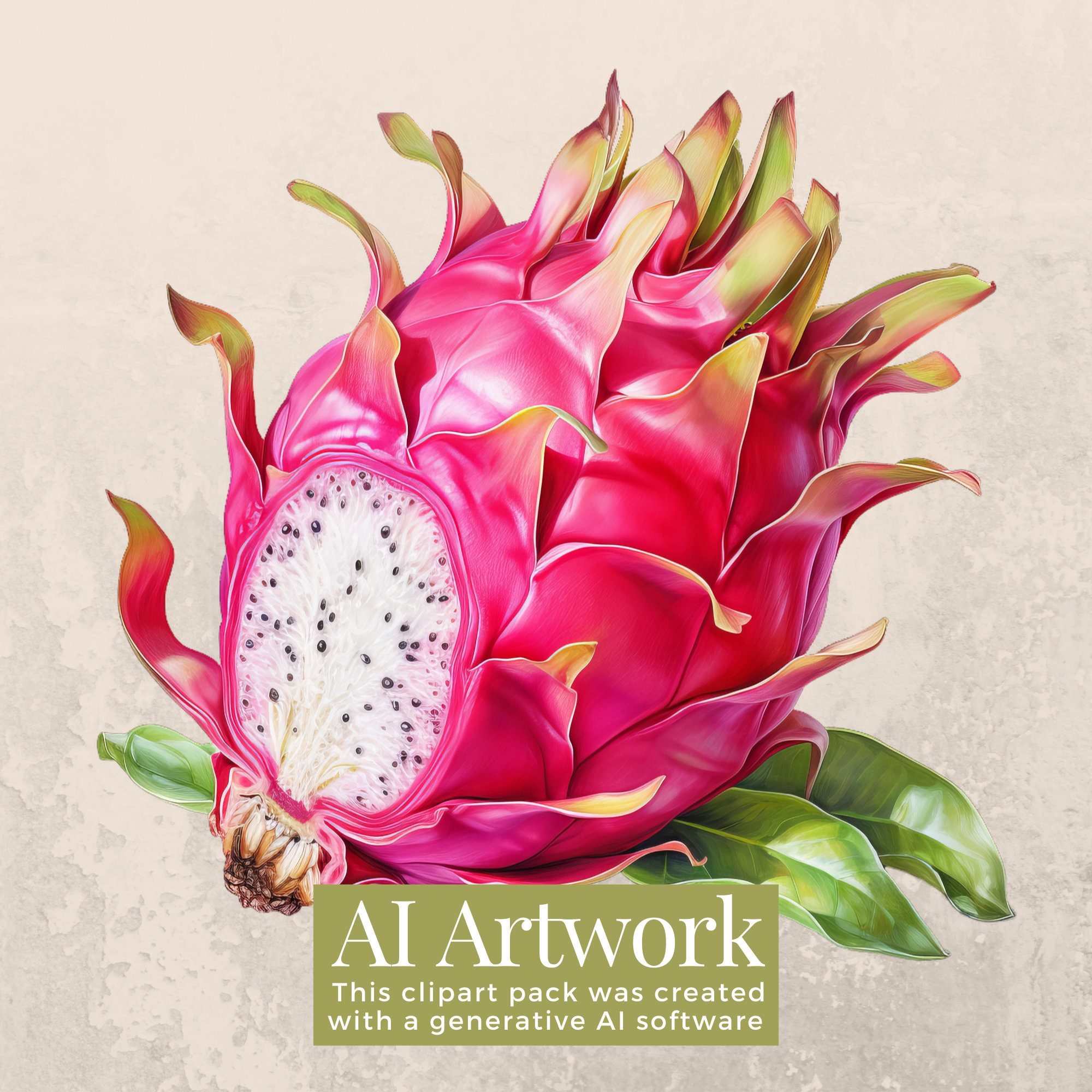 10 Tropical Fruits Clipart Pack INSTANT DOWNLOAD 10 Fruit Illustrations ...