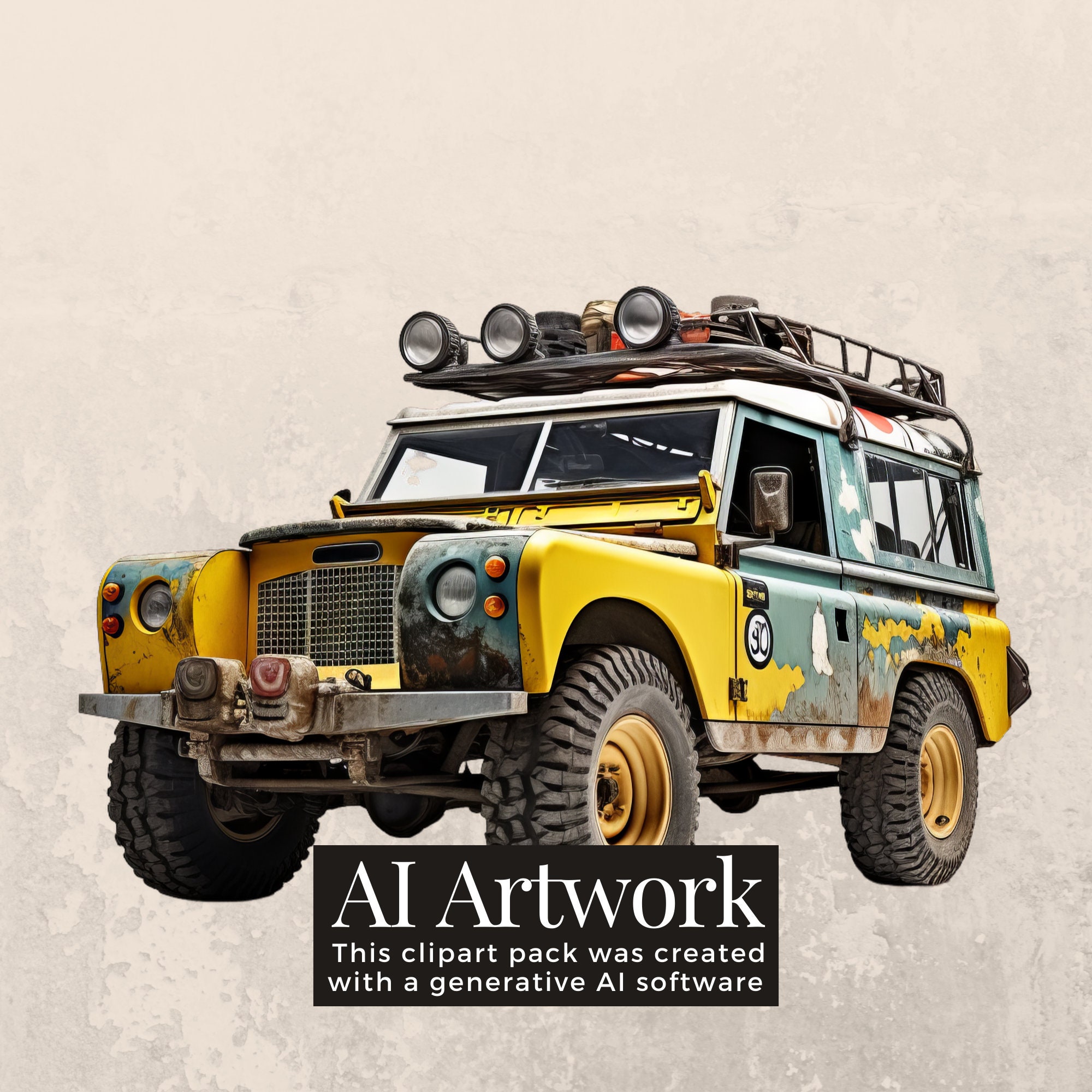 40 Rustic Adventure Vehicles Clipart Pack - INSTANT DOWNLOAD, PNG ...