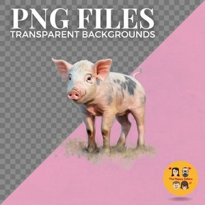 20 Vintage Farm Animals Clipart Pack INSTANT DOWNLOAD 20 Farm ...