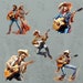 20 Country Music Stars Clipart Pack INSTANT DOWNLOAD 20 Country Music ...