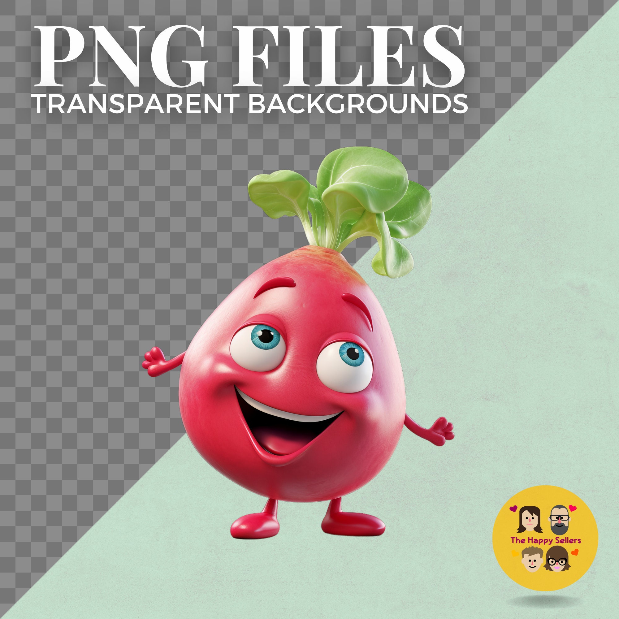 20 Funky Vegetables Clipart Pack INSTANT DOWNLOAD 20 Funky Vegetable ...