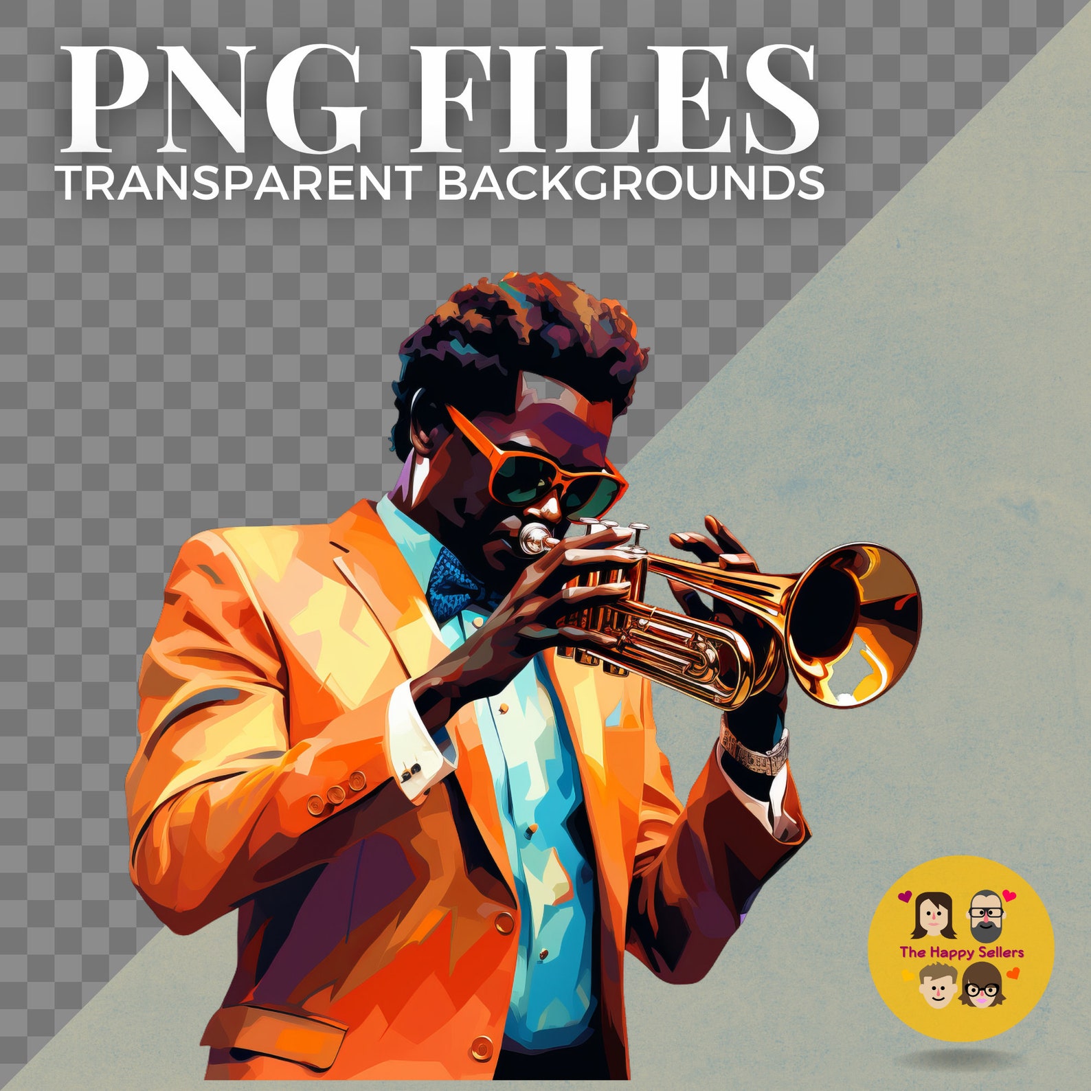 20 Jazz Band Clipart Pack INSTANT DOWNLOAD 20 Vibrant Jazz Band ...