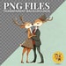 30 Forest Animals in Love Clipart Pack INSTANT DOWNLOAD 30 Adorable ...