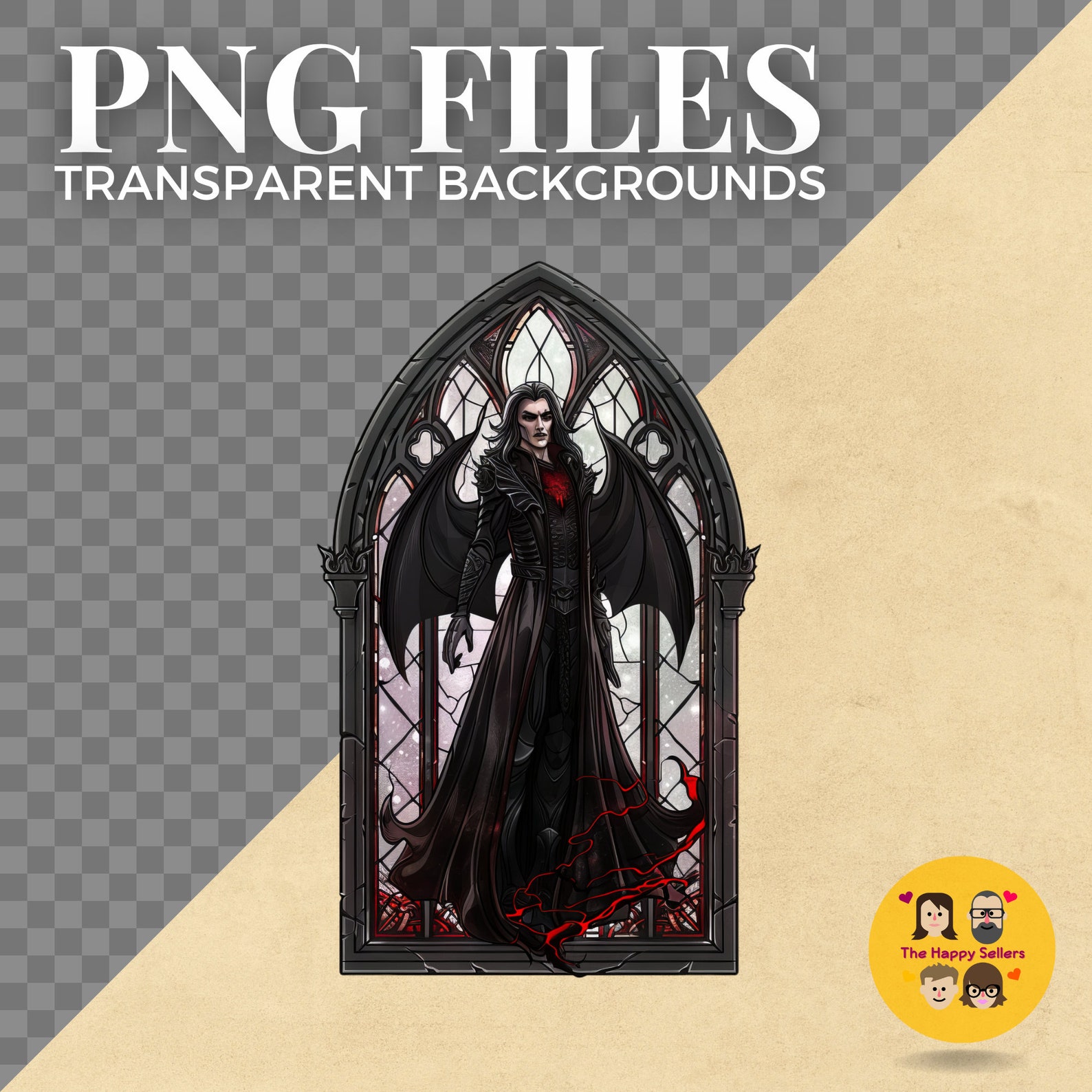 185 Vampires Castle Clipart Bundle - Instant Download, PNG Images ...