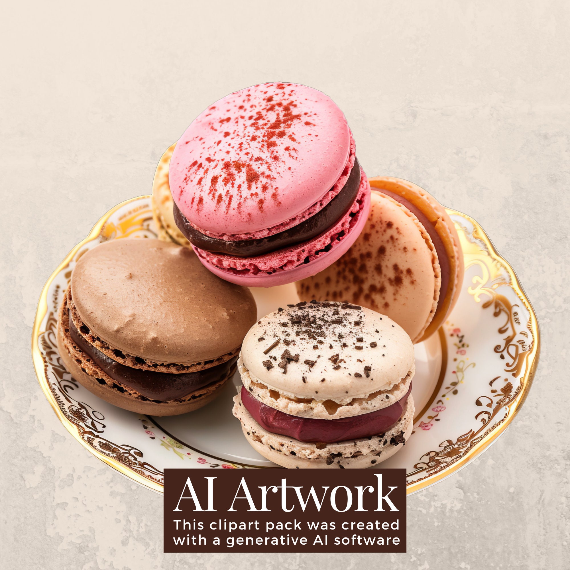 55 French Patisserie Clipart Pack INSTANT DOWNLOAD 55 French Pastry ...