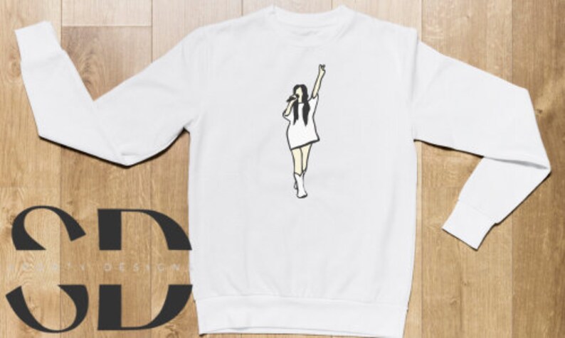 Faceless Jessie Murph SVG Illustration - Digital Download for ...