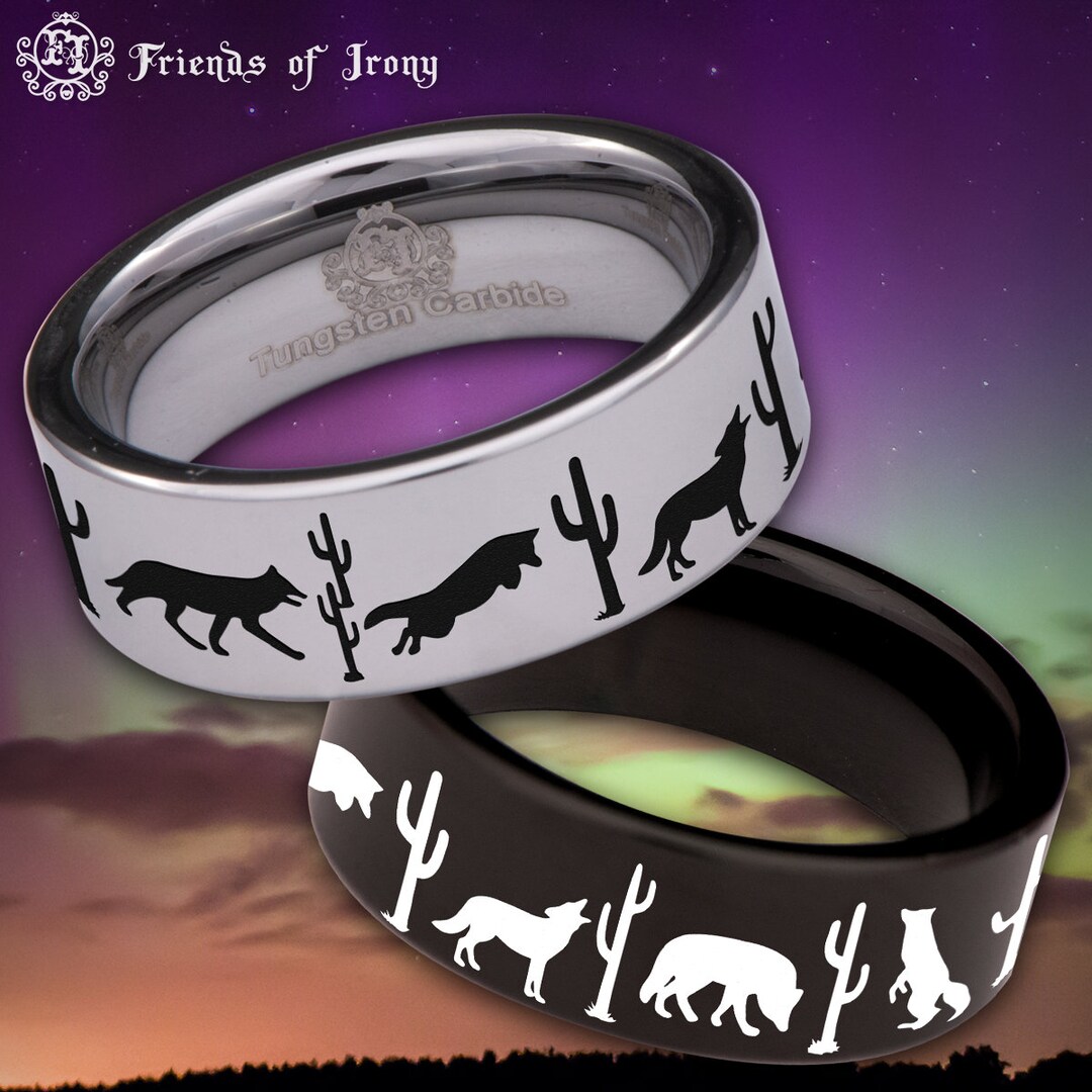 Coyote Canis Latrans Prairie Desert Brush Wolf American Jackal Tungsten ...