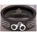 Handcuff Custom Personalize Laser Engrave Tungsten Wedding Band Ring - Etsy
