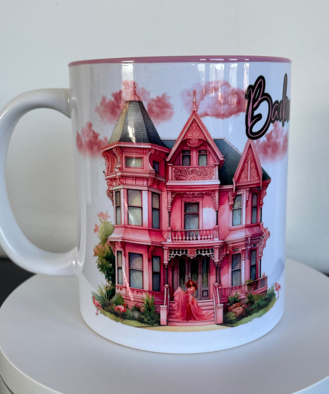 Personalised Barbie Dream House Mug Barbie Mug Barbie Barbi - Etsy