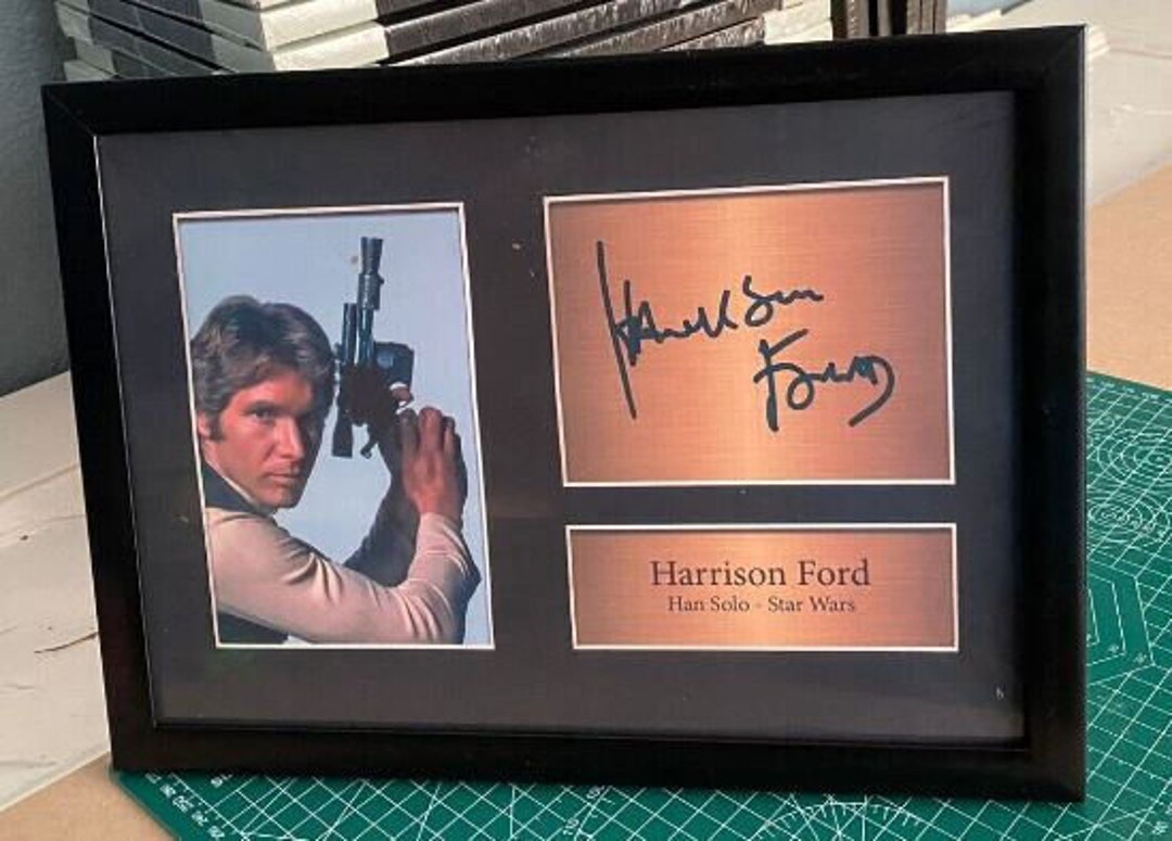 Harrison Ford Autograph A4 Signed Limited Edition Print Framed - Etsy