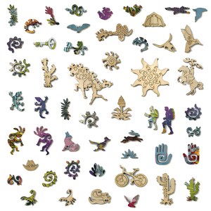 Wooden Jigsaw Puzzle "home in the Desert 1 (505 Pieces)" - Etsy