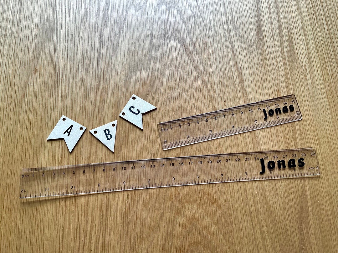 Personalized Ruler - Etsy