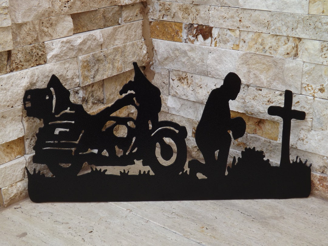 Motorcycle Biker Praying Harley Biker's Prayer - Etsy