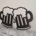 Beer Mugs, Metal Art, Cheers, Pub Sign, Beer Sign - Etsy
