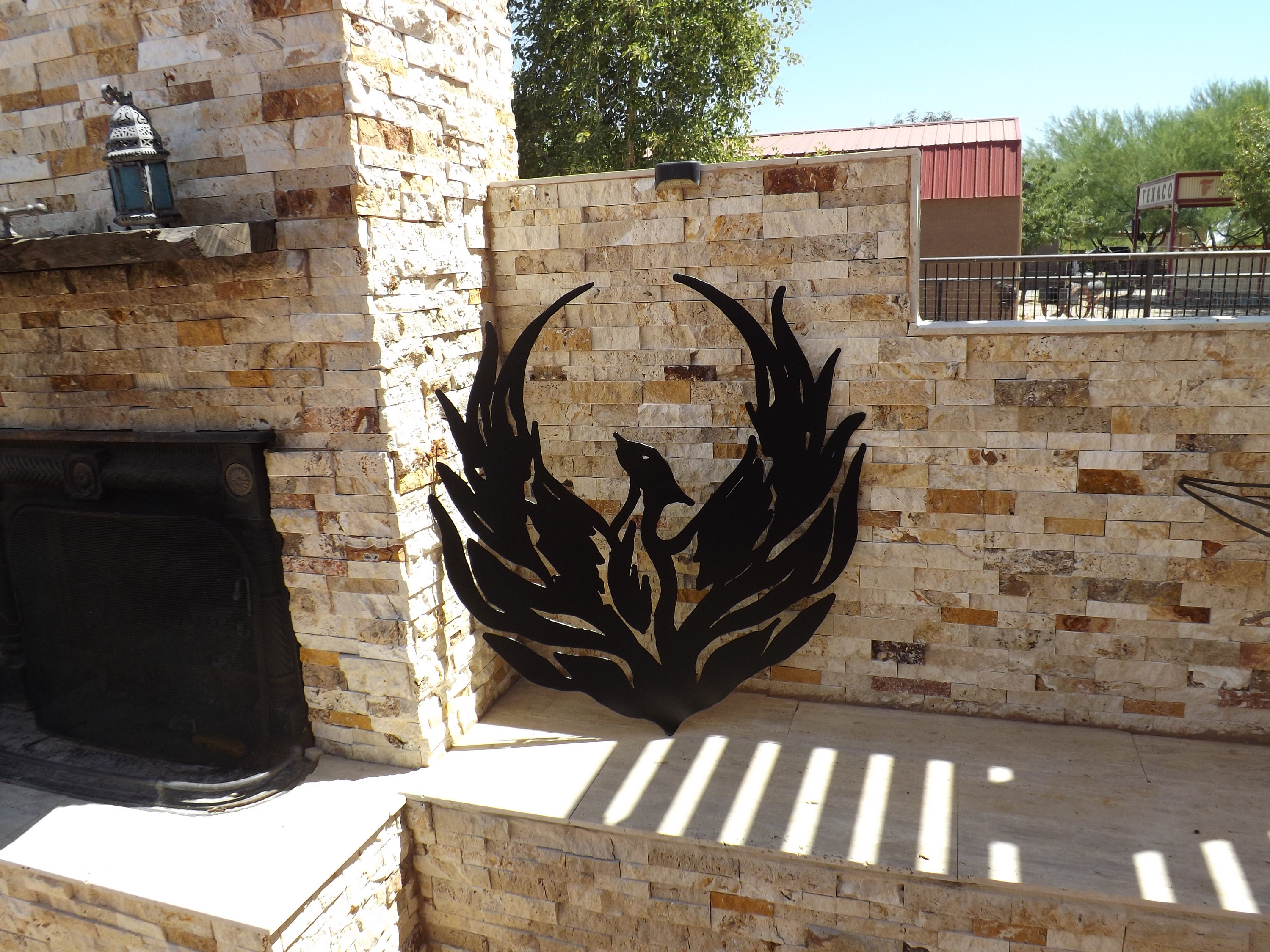 Phoenix, Mythical Bird, Fire Bird, Metal Art, Phoenix Wall Decor ...