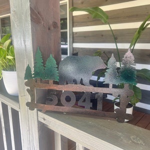 Bear Welcome Sign, Metal Art, Cabin, Northwoods, Lodge, Welcome Sign ...