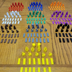 3D Printed Catan Pieces - Etsy