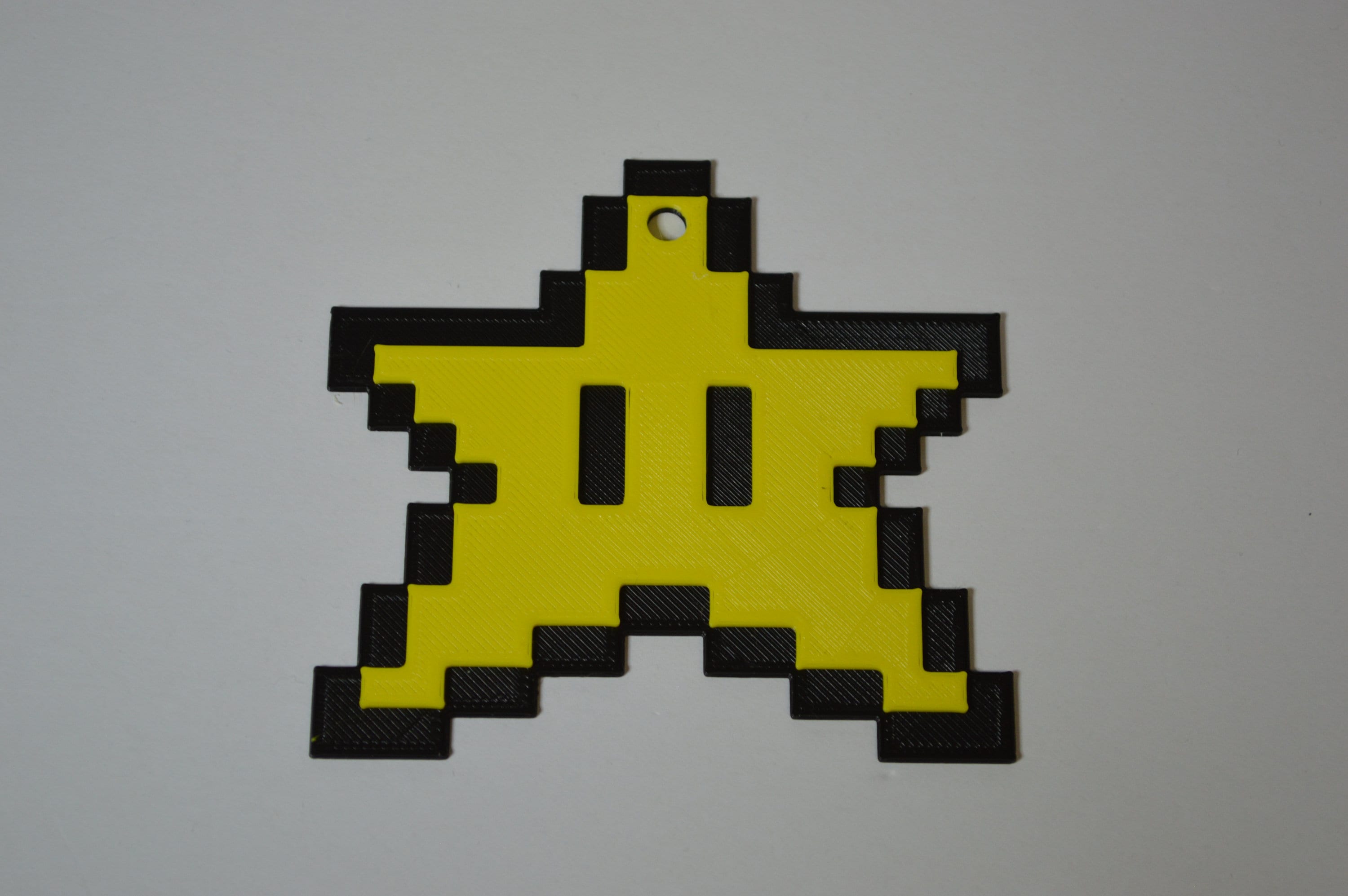 8-bit Mario Star Ornament - Etsy