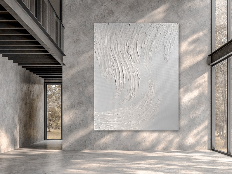 Textured Wall Art Decor, Plaster Wall Decor, Home, Wall Decor - Etsy