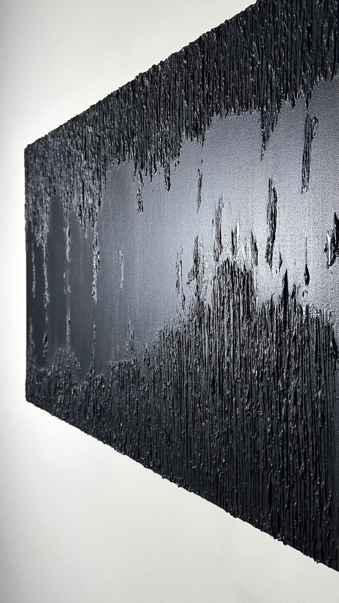 Textured Wall Art, Home Decor, Plaster Wall Art, Texture Art, Canvas ...