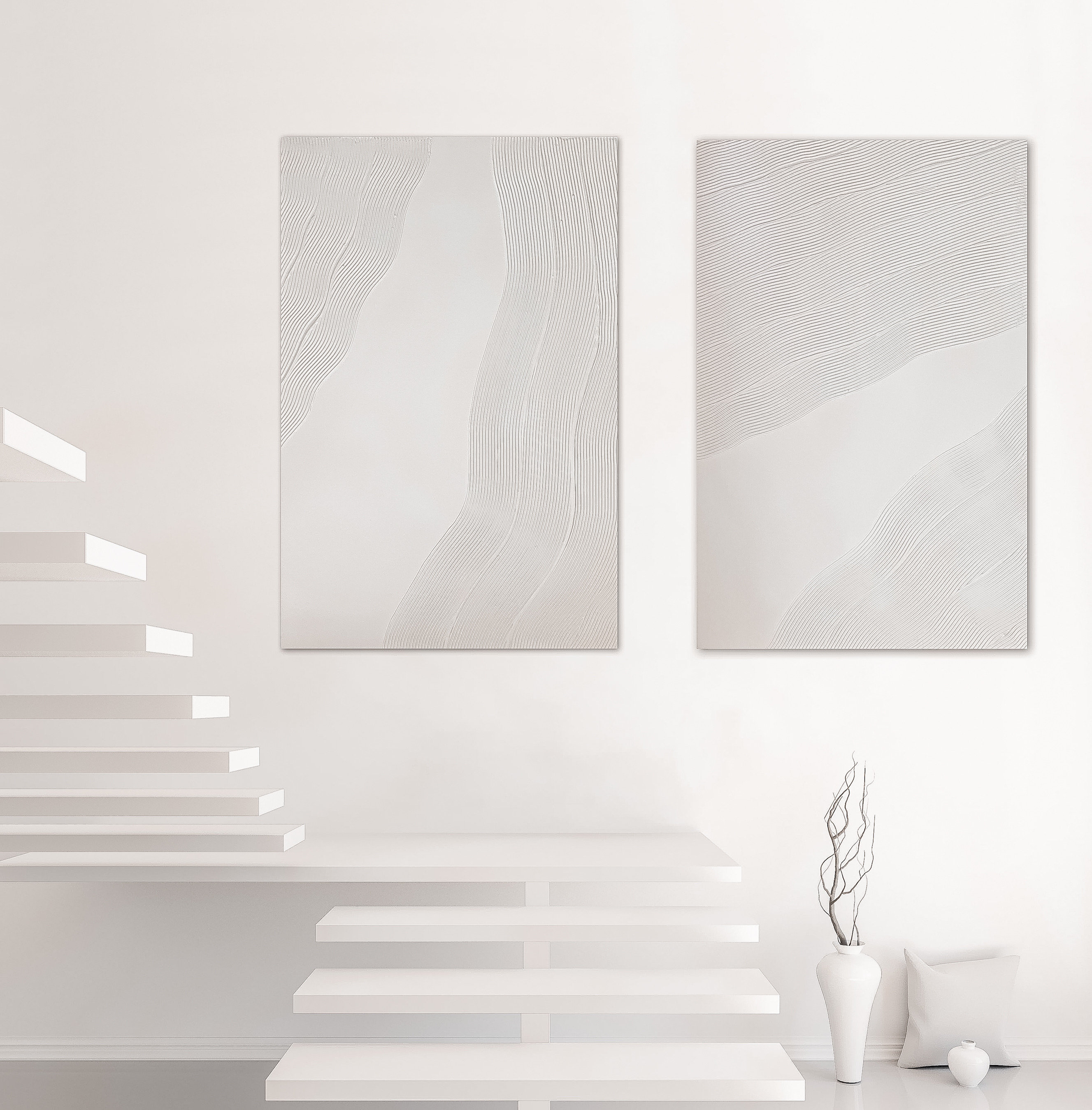 Textured Wall Artcanvas Plaster Artcanvas Art home - Etsy