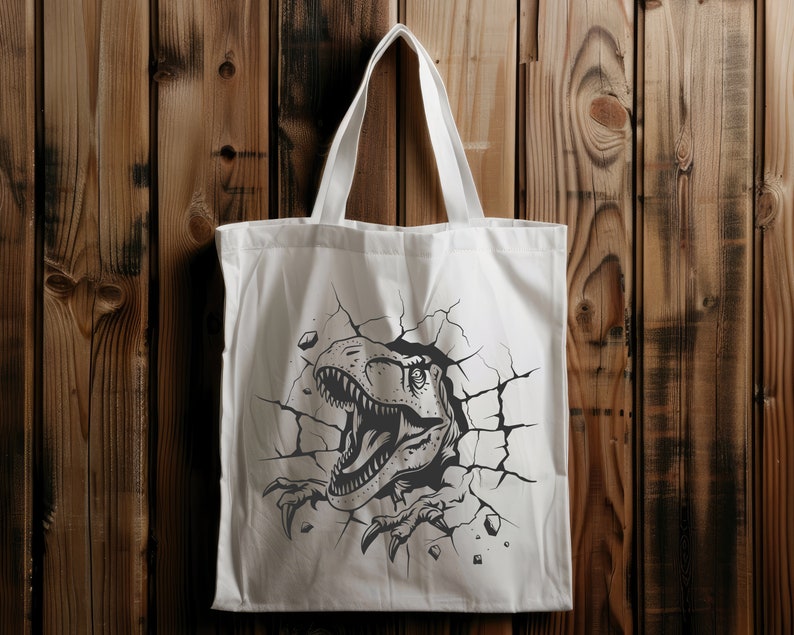 T Rex SVG Smash Dinosaur Clipart PNG, Printable T Rex Drawing for Print ...