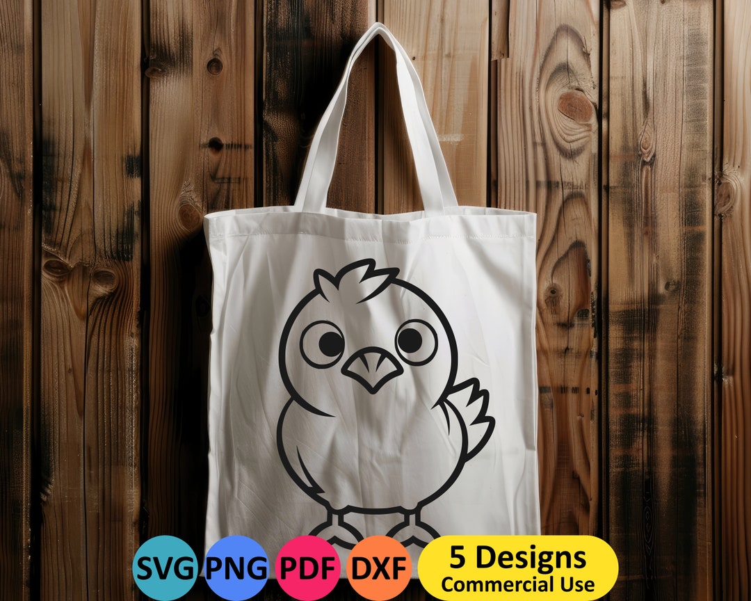 Chick SVG Cute Cartoon PNG Designs of Baby Chickens, Simple Drawings ...